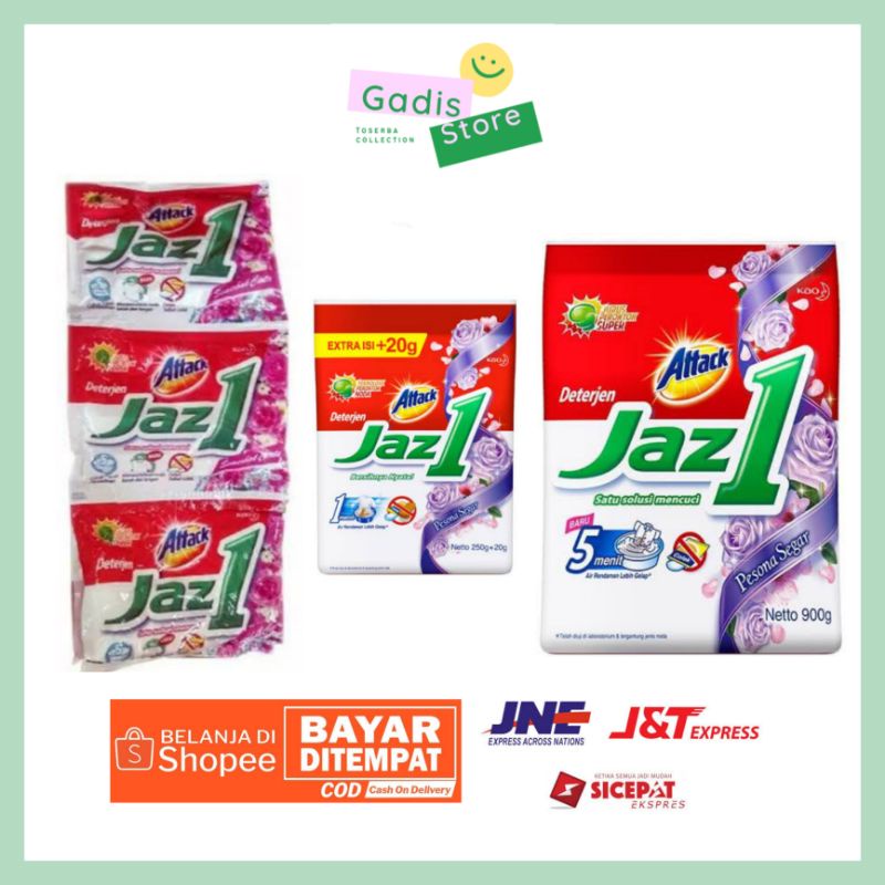 Jual Attack Jaz 1 Kemasan Ekonomis 5000 260 gram, 800/850 gram, Jaz1 ...
