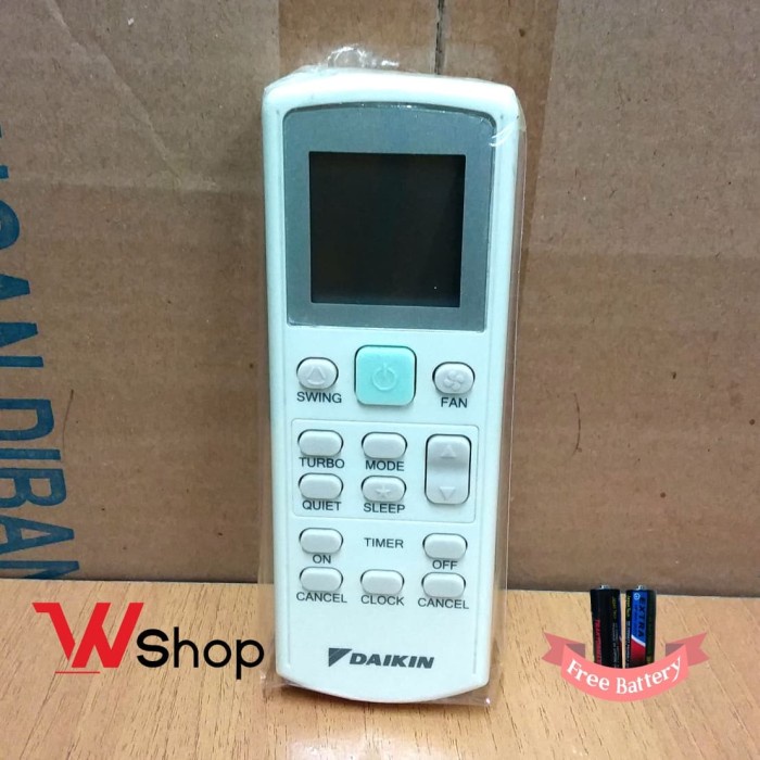 Jual REMOTE/REMOT AC DAIKIN ORIGINAL - Air Conditioner | Shopee Indonesia