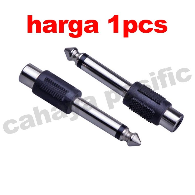 Jual JacK jak jeck jek Akai Mono to 1 RCA, Jack Converter Akai 1 RCA to ...
