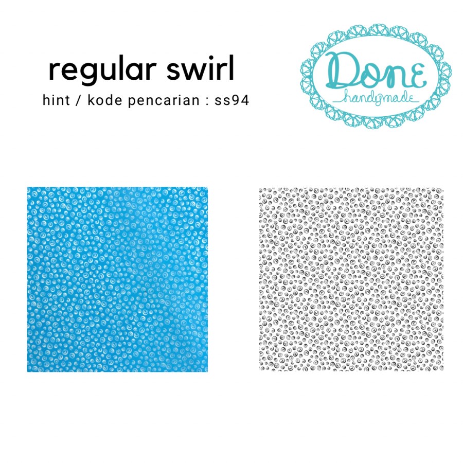 Jual silk screen texture motif clay scrapbooking stencil swirl ss94 ...
