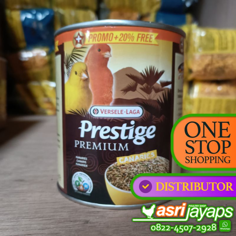 Jual Pakan Burung Kenari/LoveBird Prestige Loro Parque 250 gr + 50 gr ...