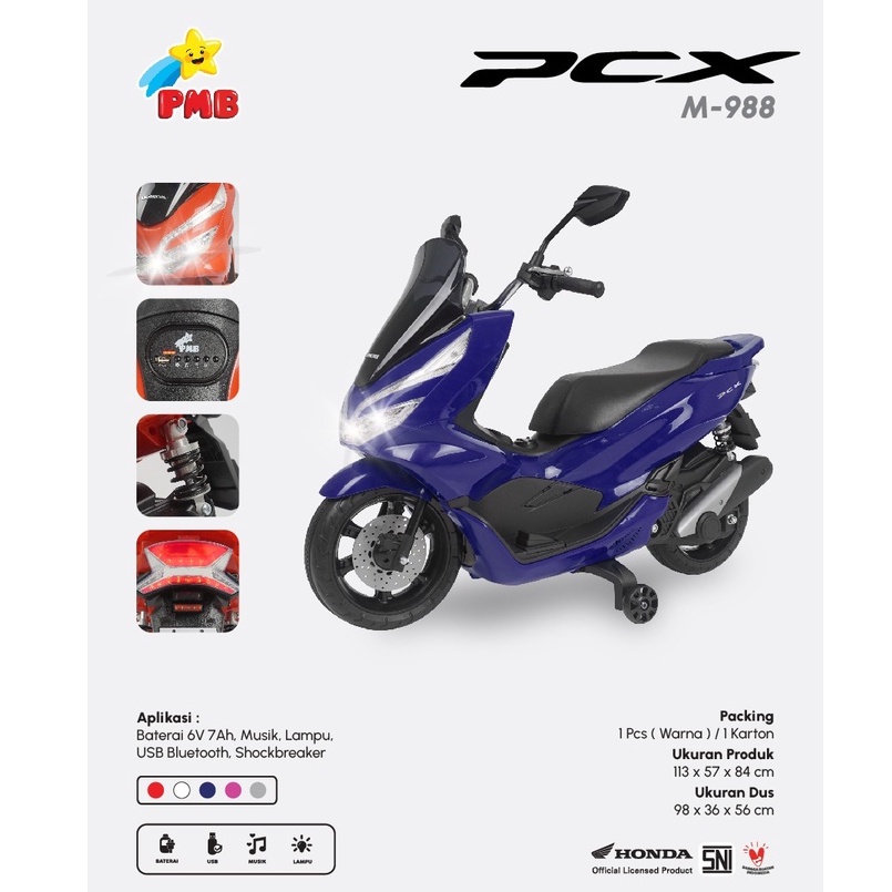 Jual Motor Aki Honda PCX M988 PMB | Shopee Indonesia