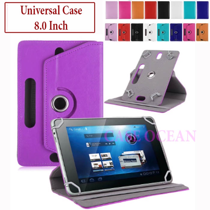 Jual Olike Edu Tab EduTab E1 8 inch Flipcase Leather Flip Case Casing ...