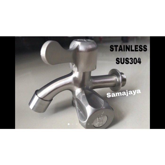 Jual Kran Cabang Stainless Sus304 . Kran Shower Stainless Sus 304 Antikarat Best Quality ...
