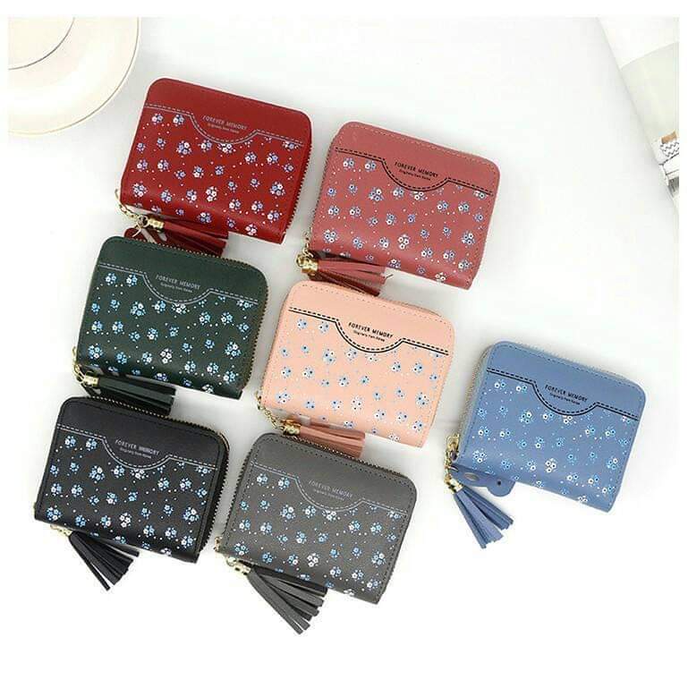Jual DOMPET MINI WANITA DOMPET KARTU DAN DOMPET KOIN REAL PICT | Shopee Indonesia