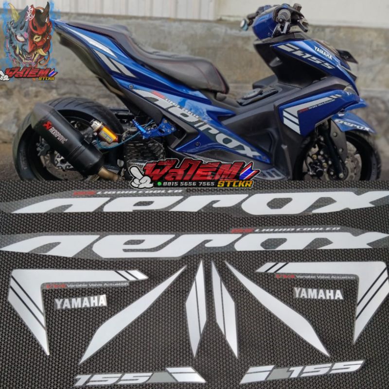 Jual STRIPING STICKER AEROX 155 / NVX LIST THAILAND | Shopee Indonesia