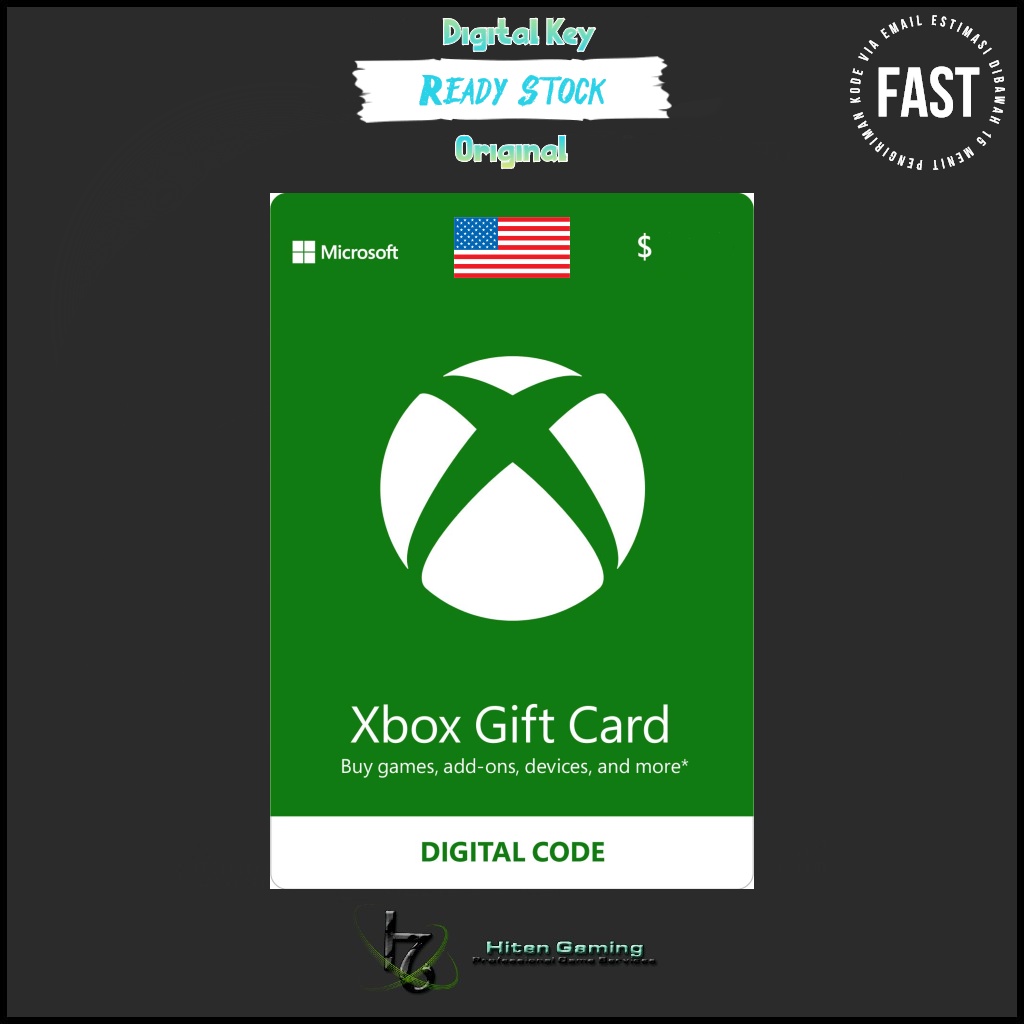 Jual Xbox Gift Card USD [Code] | Shopee Indonesia