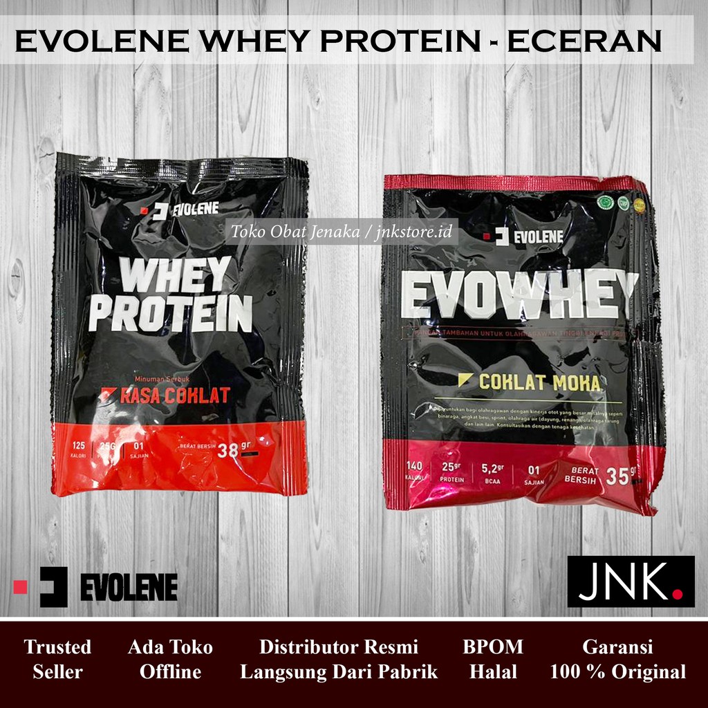 Jual ECER Evolene Evowhey Evosorption Whey Protein 1 Sachet | Wpc Whey ...