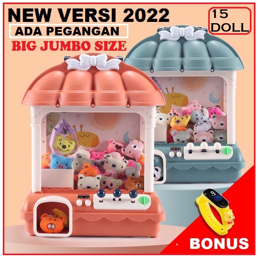 Jual ADA PEGANGAN BAG JUMBO CLAW MACHINE 15 BONEKA -- ISI 15 DOLL 20 ...