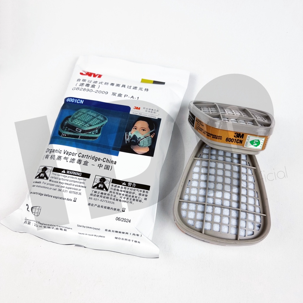 Jual 3M 6001 CN Organic Cartridge | Shopee Indonesia