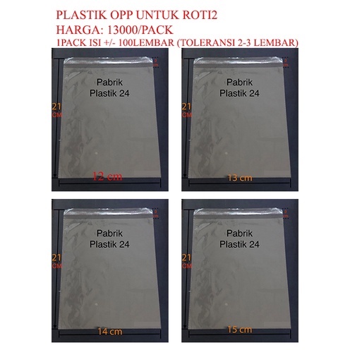 Jual PLASTIK OPP SEAL ROTI/MASKER/DVD/MAKANAN (PER100) | Shopee Indonesia