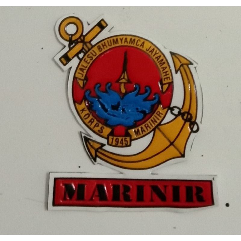Jual Stiker Jangkar Marinir - Sticker Marinir Jangkar | Shopee Indonesia
