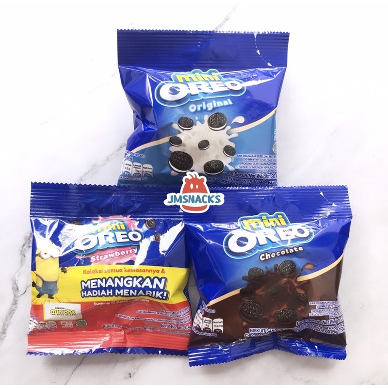 Jual [PROMO!!] Mini Oreo Bantal 20.4gr Satuan - biskuit nikmat enak ...