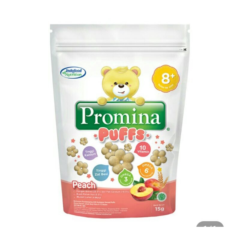 Jual Promina Puffs Peach 15 g | Shopee Indonesia