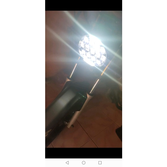 Jual LAMPU DMAKER DAYMAKER 7 INCI COCOK FOR VIXION CB 150 VERZA TIGER ...