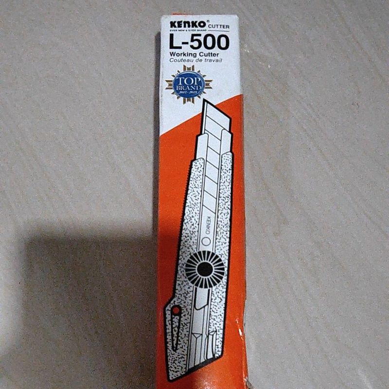 Jual CUTTER KENKO L-500 L500 BESAR PISAU KNIFE KARTER | Shopee Indonesia