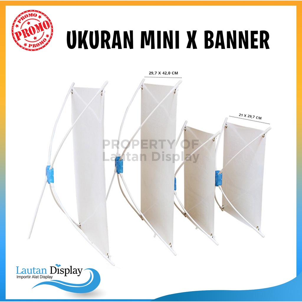 Jual Mini X Banner ukuran A4 Impor Asli | Shopee Indonesia