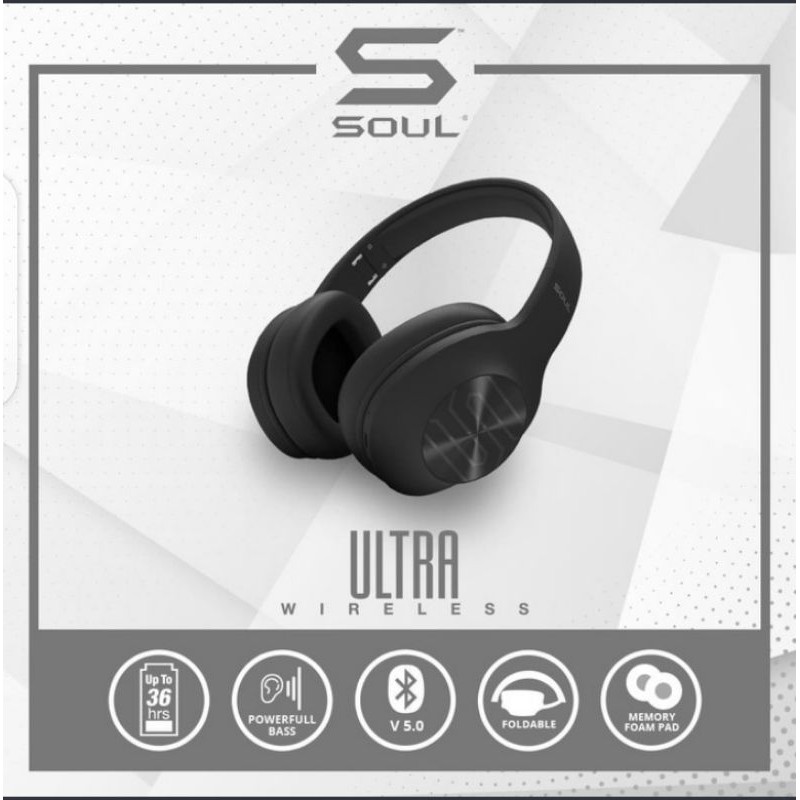 Jual SOUL Headphone Ultra High Definition On Ear Dynamic Bass Original ...