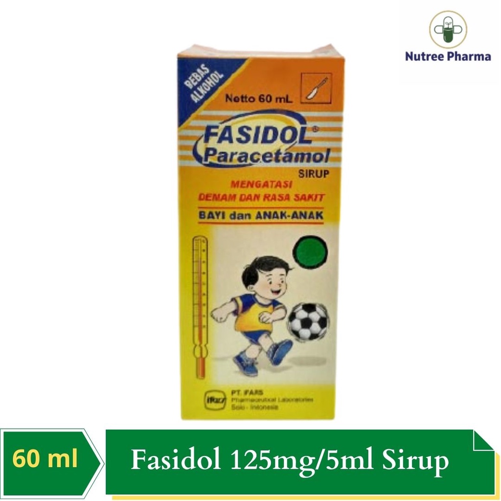 Jual Fasidol Sirup 125mg/5ml Isi 60 ml | Shopee Indonesia