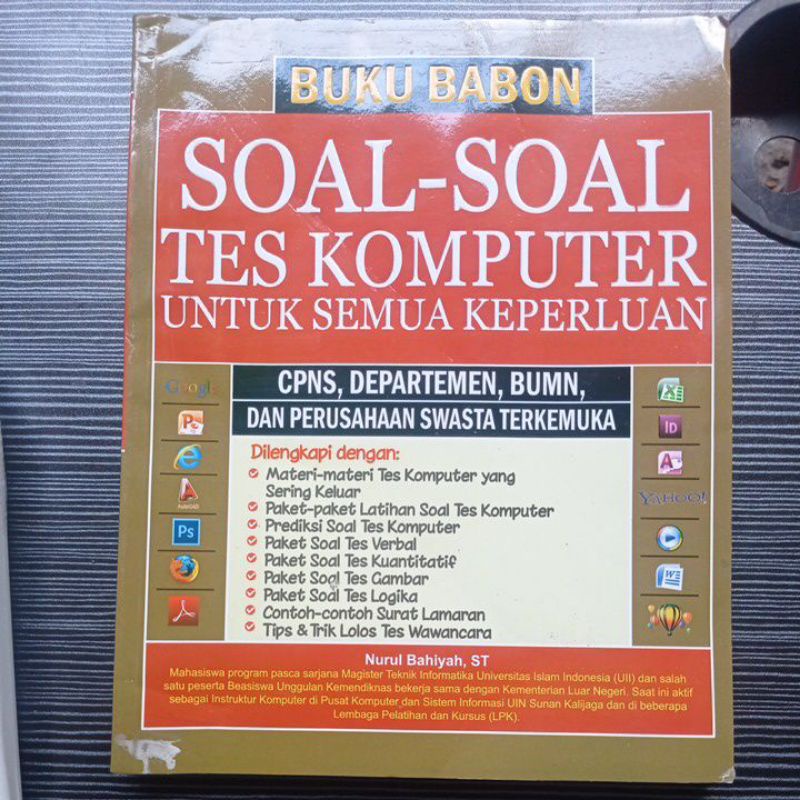 Jual buku babon soal soal tes komputer | Shopee Indonesia