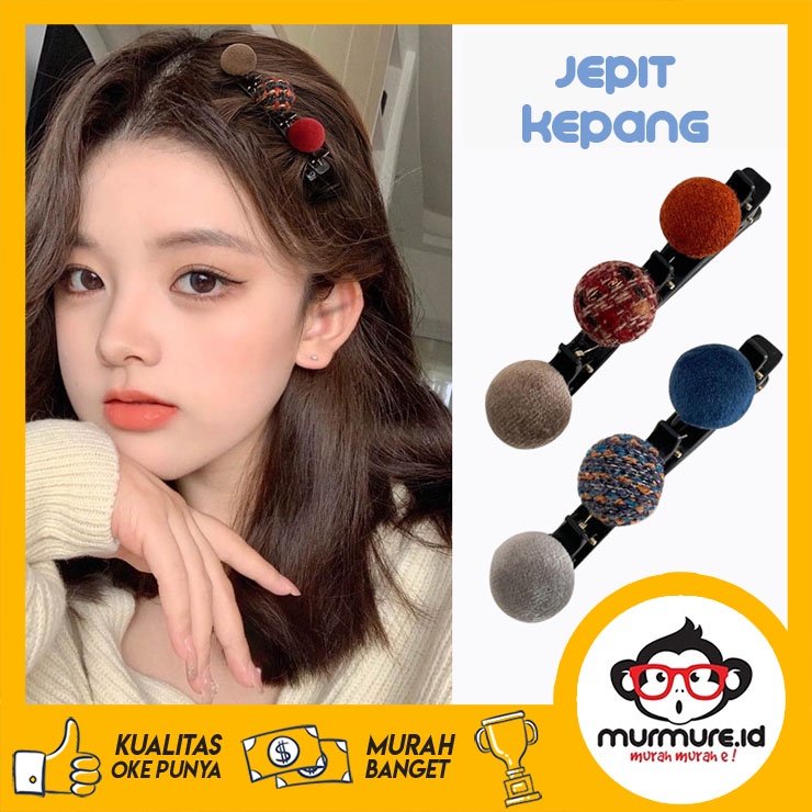 Jual MURMURE.ID | JEPIT RAMBUT KEPANG JEPIT PONI UNIK IMPORT HA223 ...