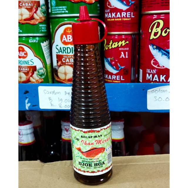 Jual Kecap Ikan Cap Ikan Merah/ Kecap ikan cap ikan merah Djoe Hoa ...