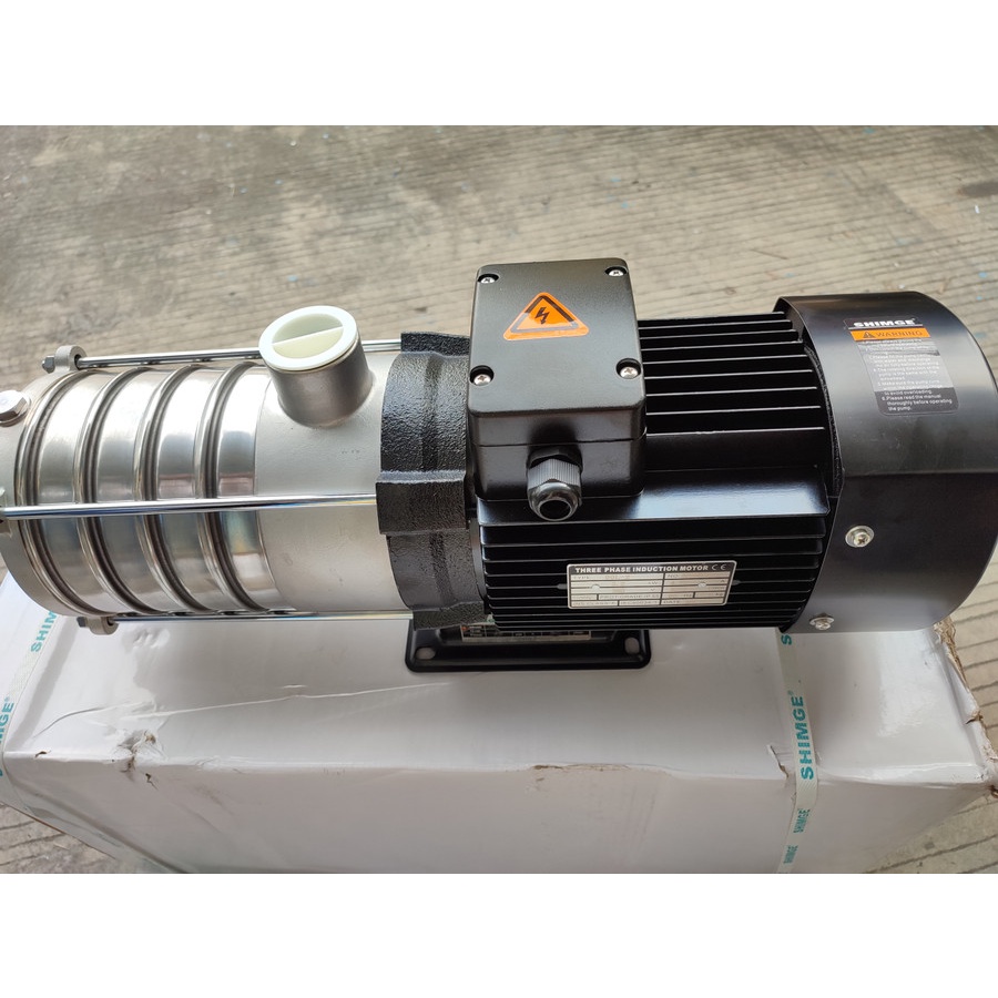 Jual Pompa SHIMGE BWJ 8-5, 3 phase (Horizontal Multistage Centrifugal ...