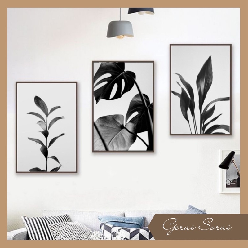 Jual [Hiasan Dinding] TROPICAL BW WALL DECOR | Shopee Indonesia