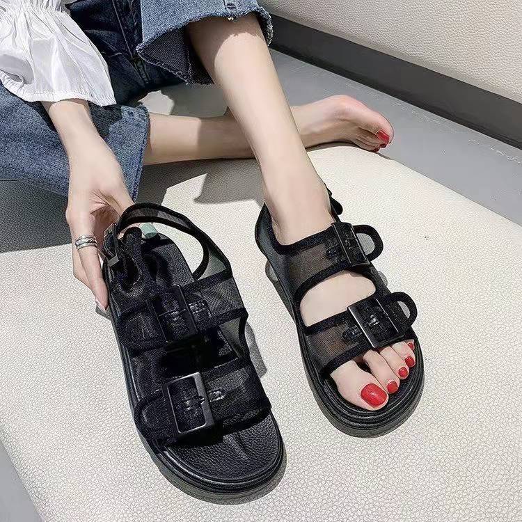 Jual Kano style Sandal Double Strap Fashion Import Sandal Fashion ...