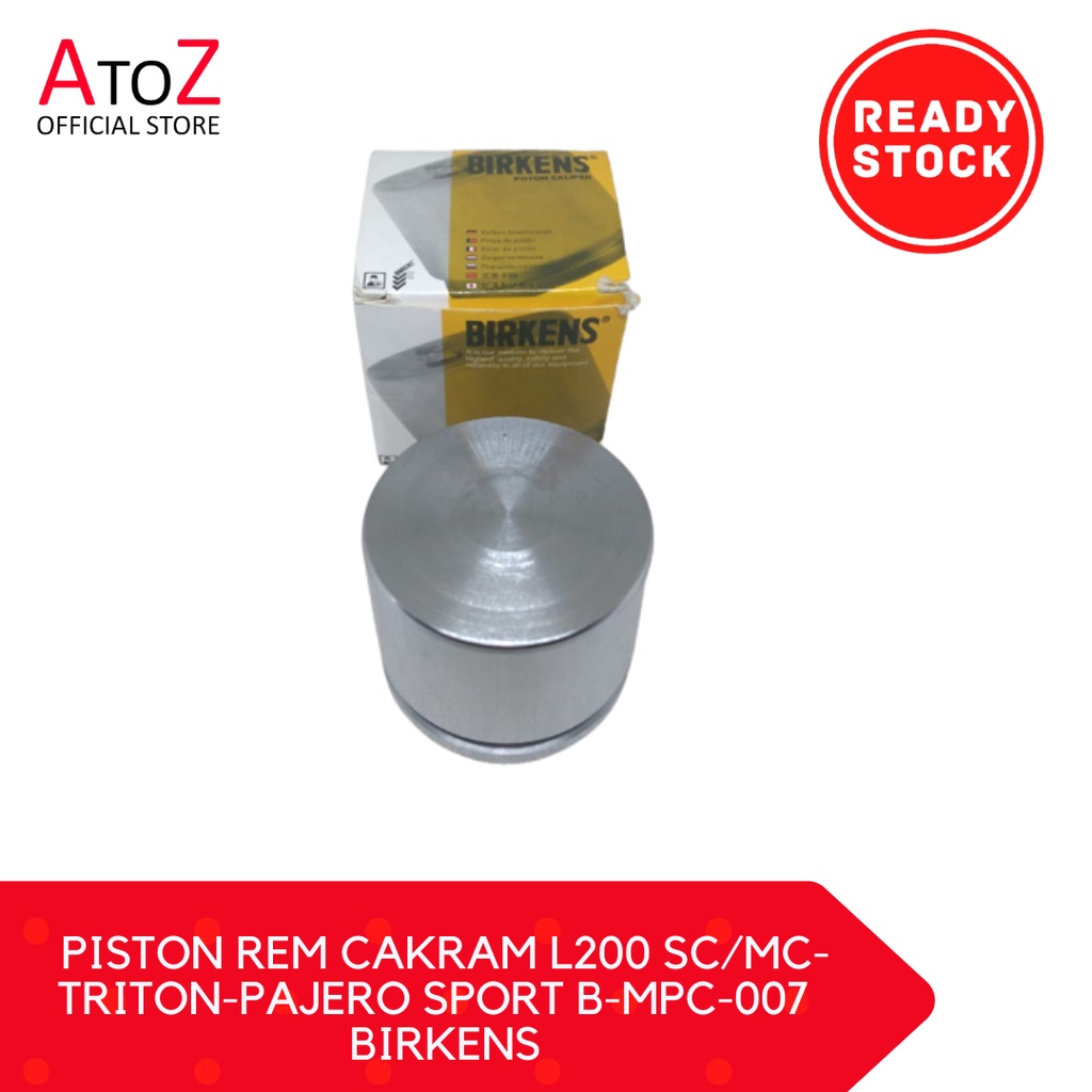 Jual PISTON REM CAKRAM L200 SC/MC-TRITON-PAJERO SPORT B-MPC-007 BIRKENS ...