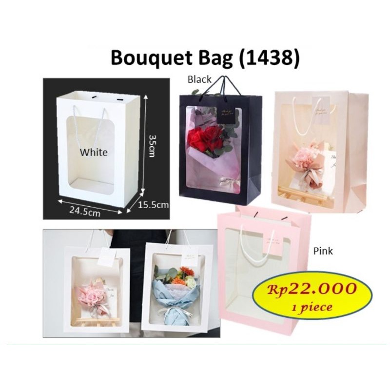 Jual Bouquet bag paper bag bunga kantong handbouquet barang florist ...