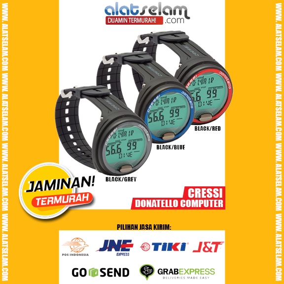 Jual Dive Computer Cressi DONATELLO For Scuba Diving and Freediving ...