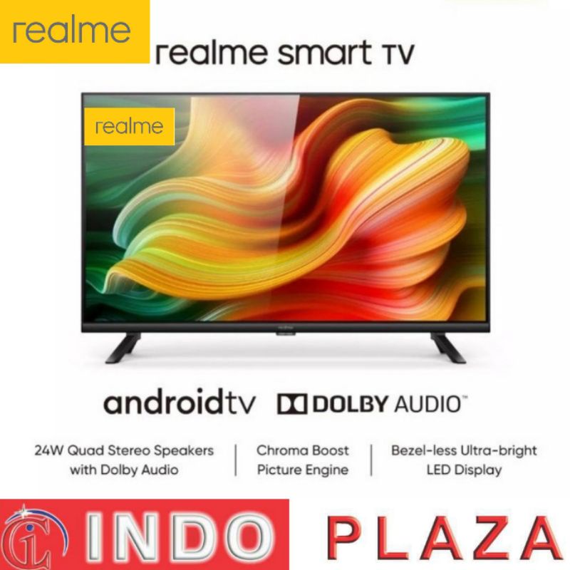 Jual TV REALME 43 SMART ANDROID BEZEL LESS ( Khusus Medan ) | Shopee ...