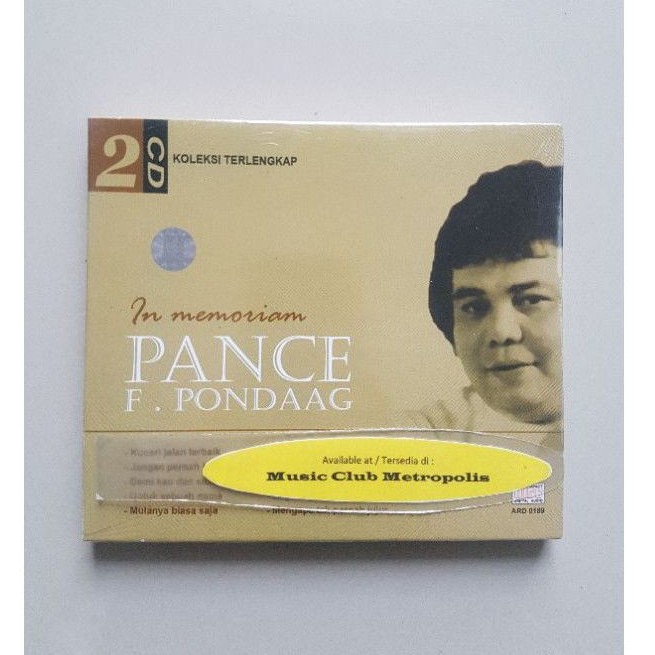 Jual CD PANCE F. PONDAAG - IN MEMORIAM : KOLEKSI TERLENGKAP VOL.1 (2CD ...