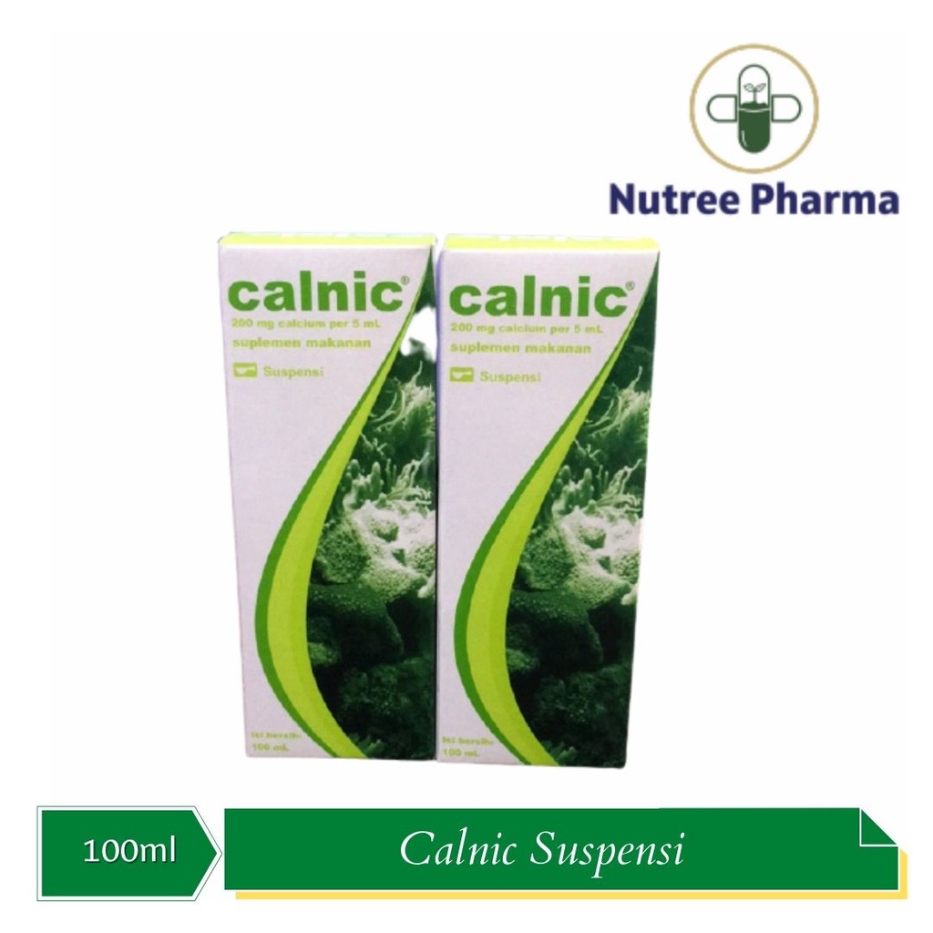 Jual CALNIC SUSPENSI 100 ML @ 200 MG | Shopee Indonesia