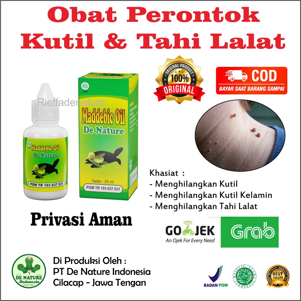 Jual Maddebic Oil Madebic Oil Obat Papiloma Ampuh Penghilang Kutil Dan ...