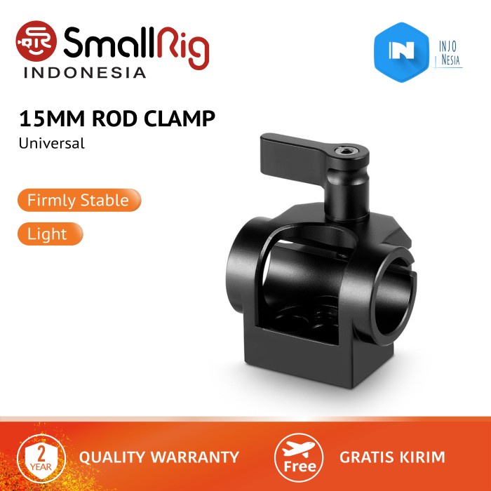 Jual SMALLRIG 15MM ROD CLAMP FOR ADDITIONAL ACCESSORY MOUNTING 1995 ...