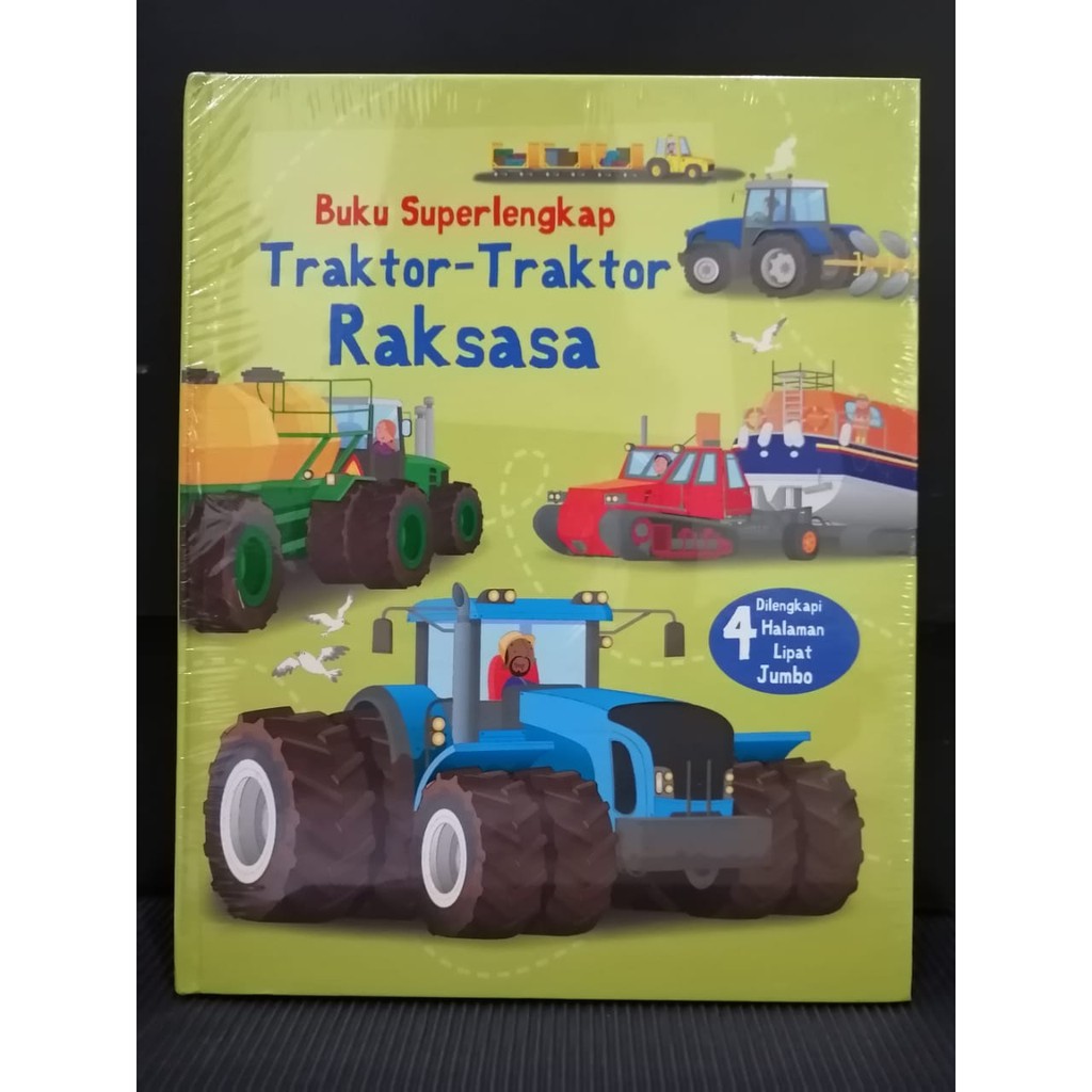 Jual Traktor-Traktor Raksasa Buku Super Lengkap | Shopee Indonesia