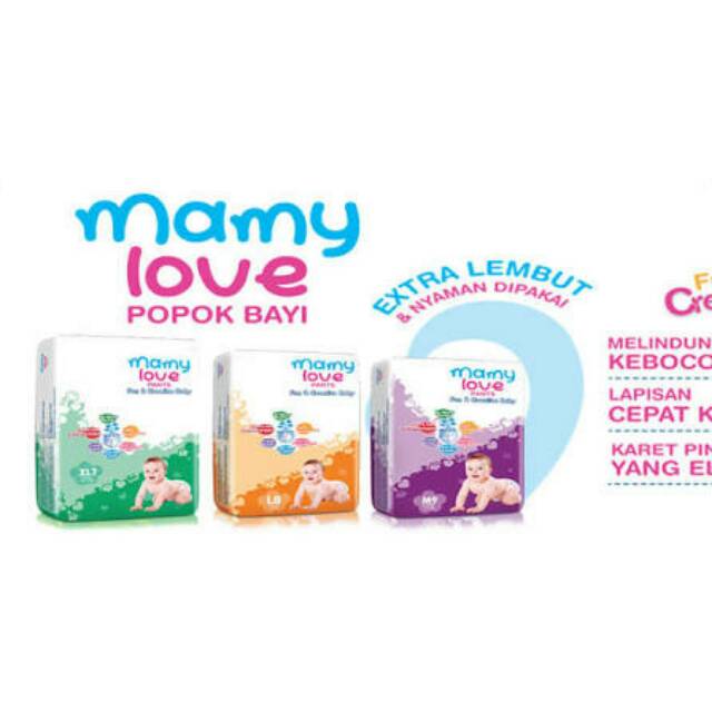 Jual Mamy Love Popok 20 pcs | Shopee Indonesia