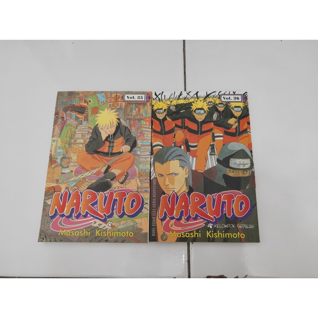 Jual Komik Naruto - Masashi Kishimoto cabutan kolpri preloved | Shopee Indonesia