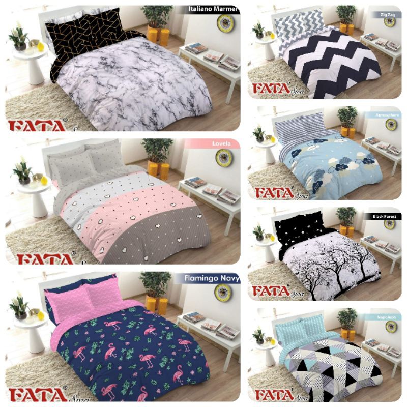 Jual Bed Cover Only FATA Minimalis Single Size | Shopee Indonesia