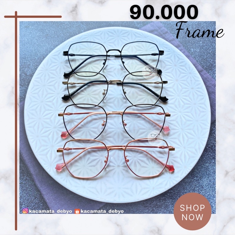 Jual Frame Besi/Bingkai Kacamata Besi/Kacamata Murah Solo/Ganti Lensa ...