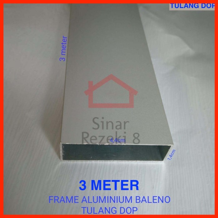 Jual Frame Aluminium Tulang Doff Pasir Profil Lis Lemari Kitchen Set ...