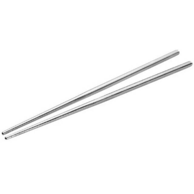 Jual Sumpit besi chopstick stainless steel | Shopee Indonesia