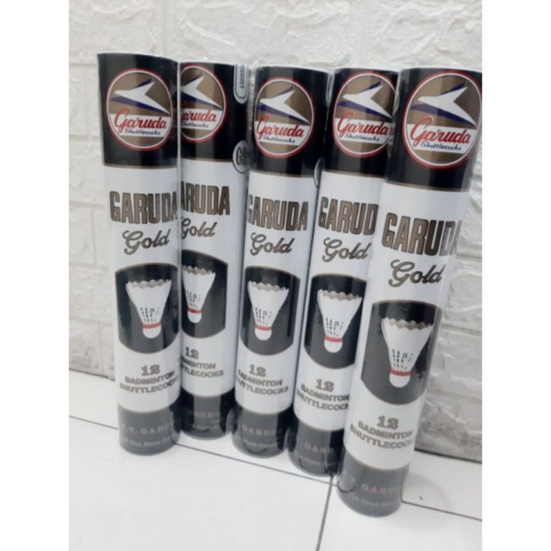 Jual shuttlecock cock garuda gold putih bola reket batminton (harga 1 ...