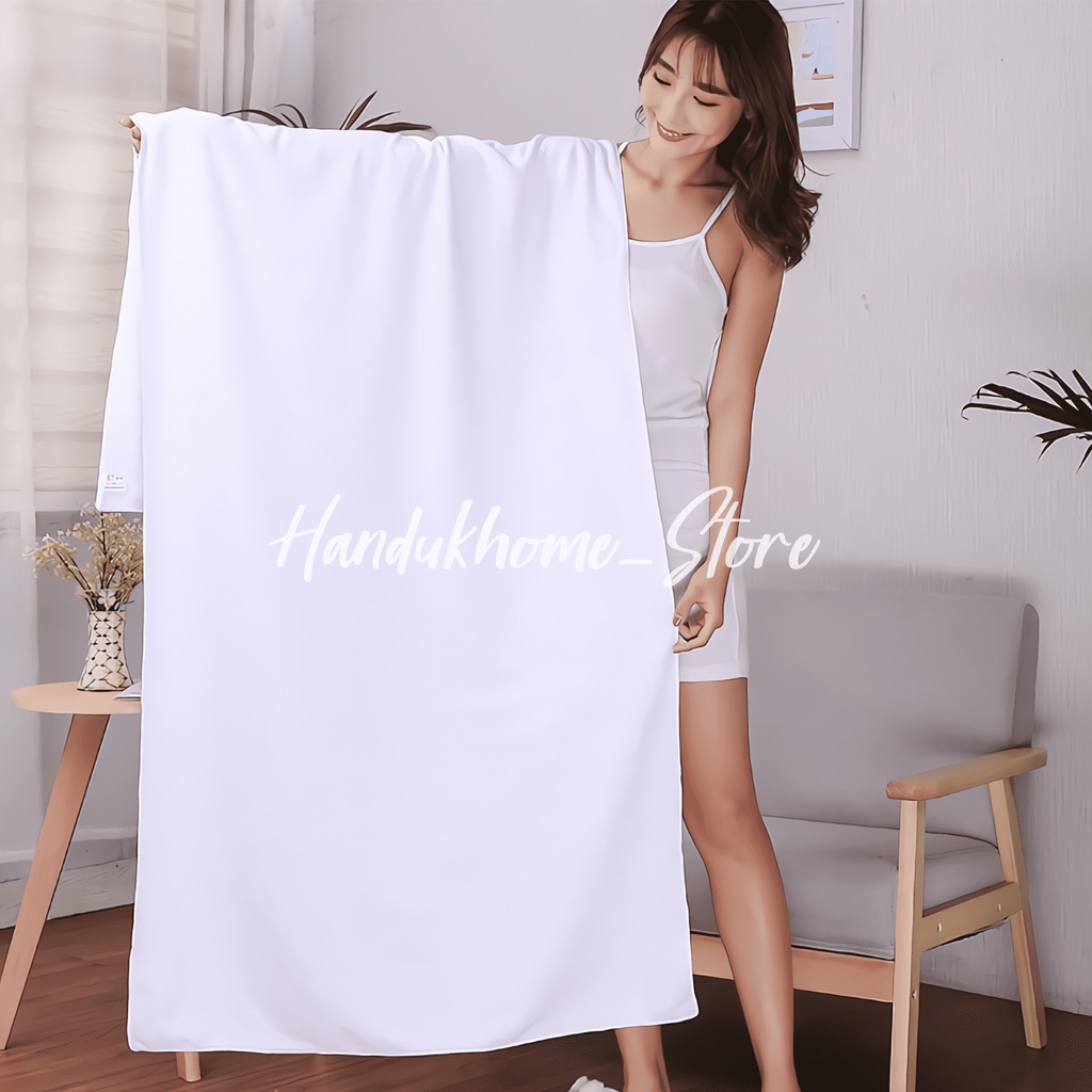 Jual Handuk Hotel Katun Putih Polos 70x140cm Gramasi 350 Towel Handuk ...