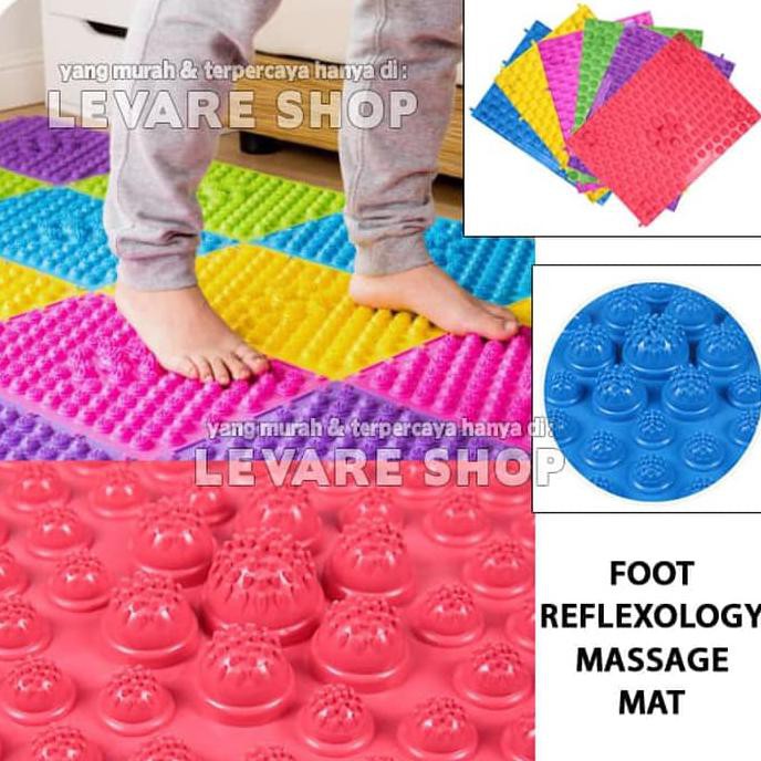 Jual Foot Reflexology Massage Acupressure Mat / Karpet Alas Refleksi Kaki | Shopee Indonesia