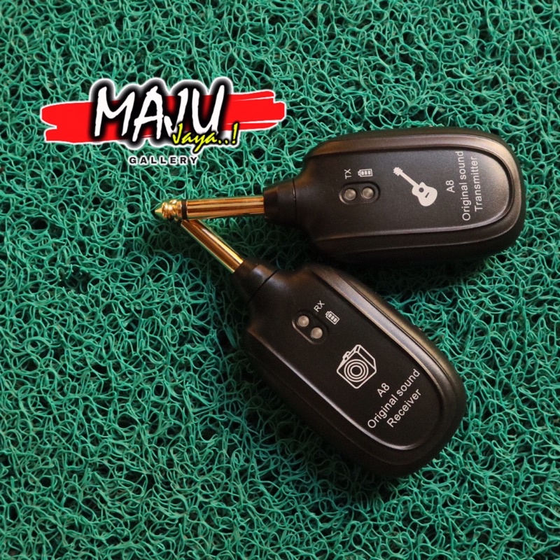 Jual keep motion wireless transmitter jack kabel gitar bass akustik elektrik | Shopee Indonesia