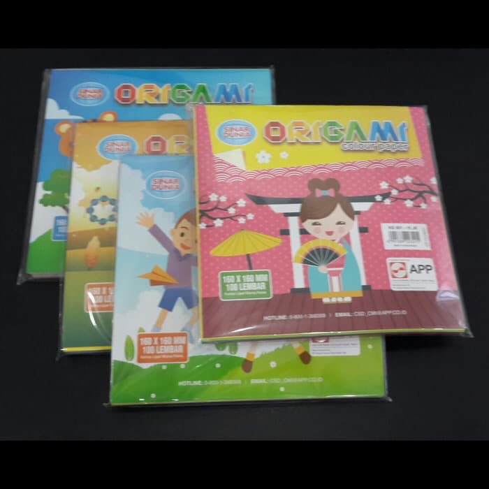 Jual Kertas Origami Besar 16X16 Sinar Dunia atk | Shopee Indonesia
