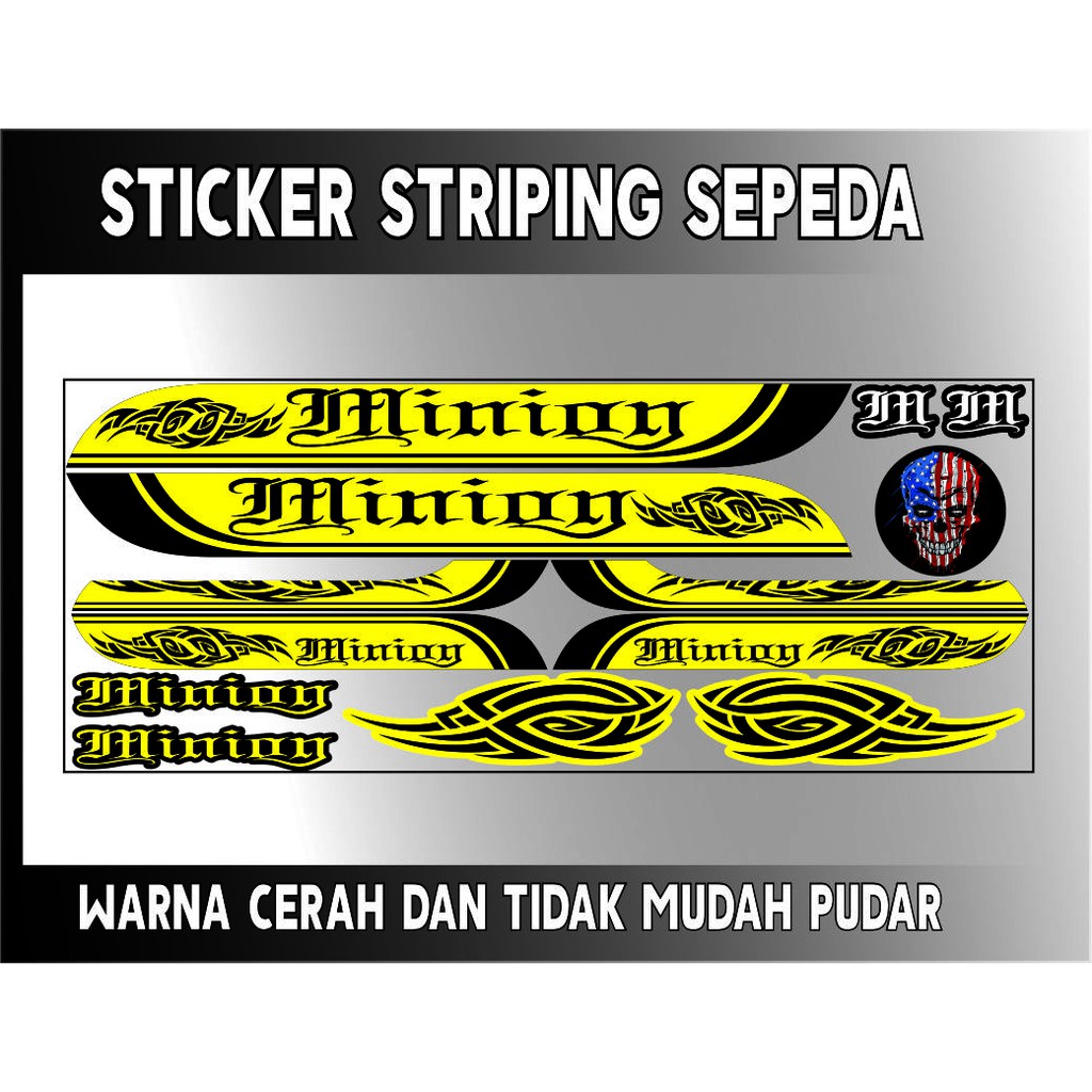 Jual STIKER SEPEDA MOTIF STRIPING VARIASI ALL NEW BIKE STIKER LOKS ...